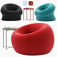 Ether chair - Arm chair - 3D model