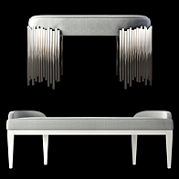 Baker Stack Bench - Other soft seating - 3D model