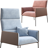 Profim Nu - Arm chair - 3D model