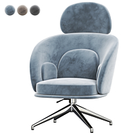 Saba Italia BUSTIER - Arm chair - 3D model