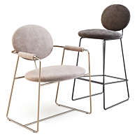 Pair of Zita Dining Chairs - Chair - 3D model