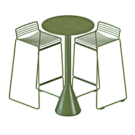 Hay - ACC 23 Set - Table + Chair - 3D model