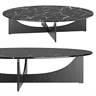 Minotti Shields Coffee Tables - Table - 3D model