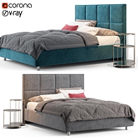 Bed Domenico (Domenico) - Bed - 3D model