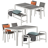 Falholmen - Table + Chair - 3D model