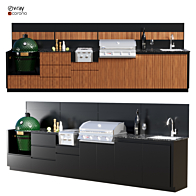 outdoor kitchen - 3D Models Collection