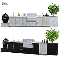 outdoor kitchen - 3D Models Collection