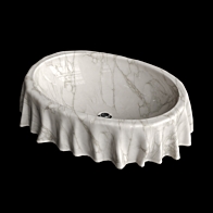 Vitruvit Shell Sink - Wash basin - 3D model