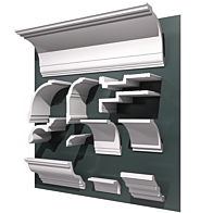 Cornices Evroplast - Лепнина - 3D модель
