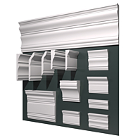 Cornices Evroplast - Лепнина - 3D модель