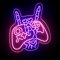 Gamer Mode On Neon Sign - Neon - 3D model