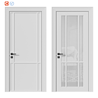 Deco Dorian doors part 1 - Doors - 3D model