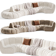 Sofa Mussi By Sinfonia - Диваны - 3D модель