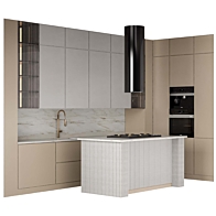 kitchen 128 - Кухни - 3D модель
