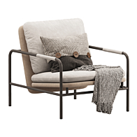 Jinx lounge chair - Arm chair - 3D model