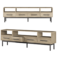 Visionnaire Equinox Bar Console - Sideboard & Chest of drawer - 3D model