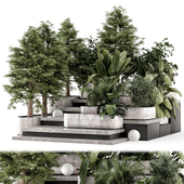 Backyard and Landscape Set Bush and Tree - Set 2282