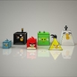 Cubeecraft - Angry Birds - Toy - 3D model