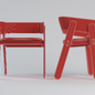 Chairs Polo Capdell Yonoh - Chair - 3D model