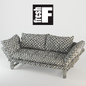 Fresh Futon Beat - Sofa - 3D model