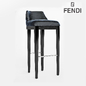 FENDI BRISTOL BAR CHAIR - Chair - 3D model