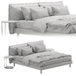 Bed Meridiani Oliver - Bed - 3D model