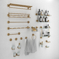Bemeta Retro bathroom accessories - Декор для санузла - 3D модель