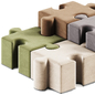 Puzzles Pouf by BuzziPuzzle / Pouf - Other soft seating - 3D model