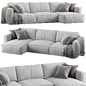 Диван Эби -2 угловой | Corner Loft sofa - Диваны - 3D модель