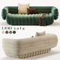 ERMI is a modern lightweight sofa - Sofa - 3D model