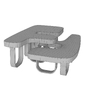 Fendi Casa Efo coffee table design Peter Mabeo - Table - 3D model