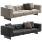 Sofa Dylan Small by Minotti - Sofa - 3D model