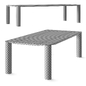 Midj Eggen Dining Tables - Table - 3D model