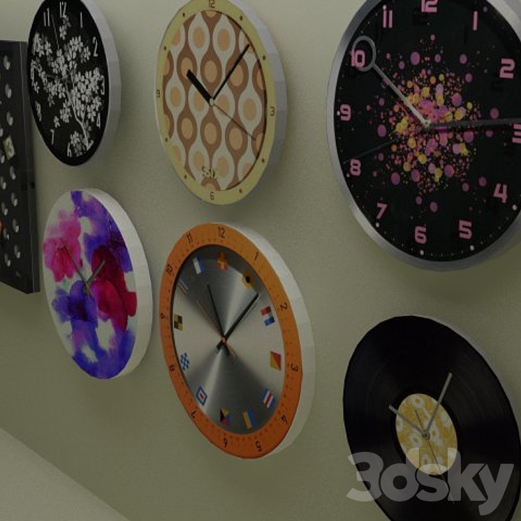 VOX Clocks - Watches & Clocks - 3D model