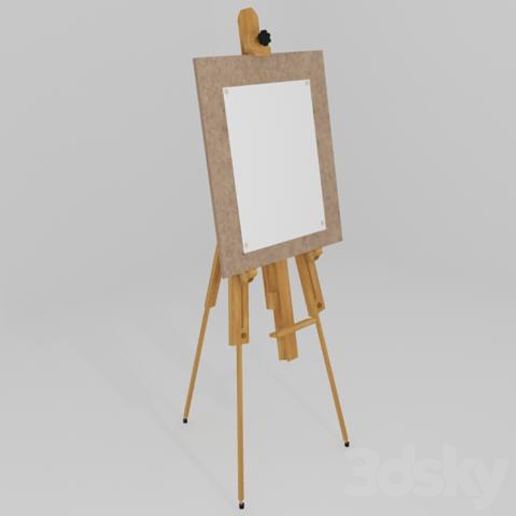 Easel - Miscellaneous - 3D model