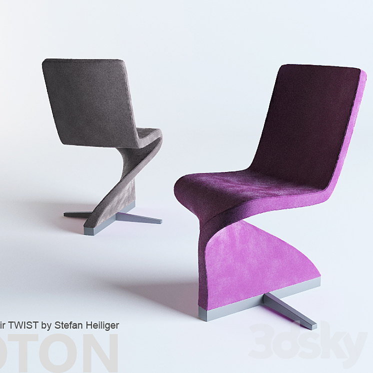 Twist - Chair - 3D model