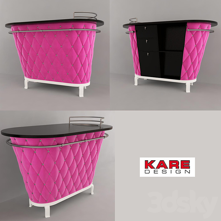 KARE DESIGN / Rockstar bar Purple - Other - 3D model