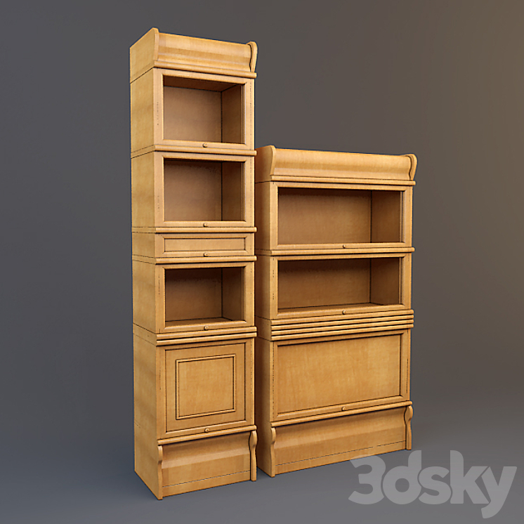 Cabinets - Wardrobe & Display cabinets - 3D model