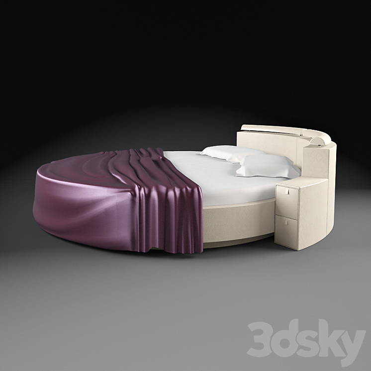 Formitalia Sleeping Around Bed 3d Model