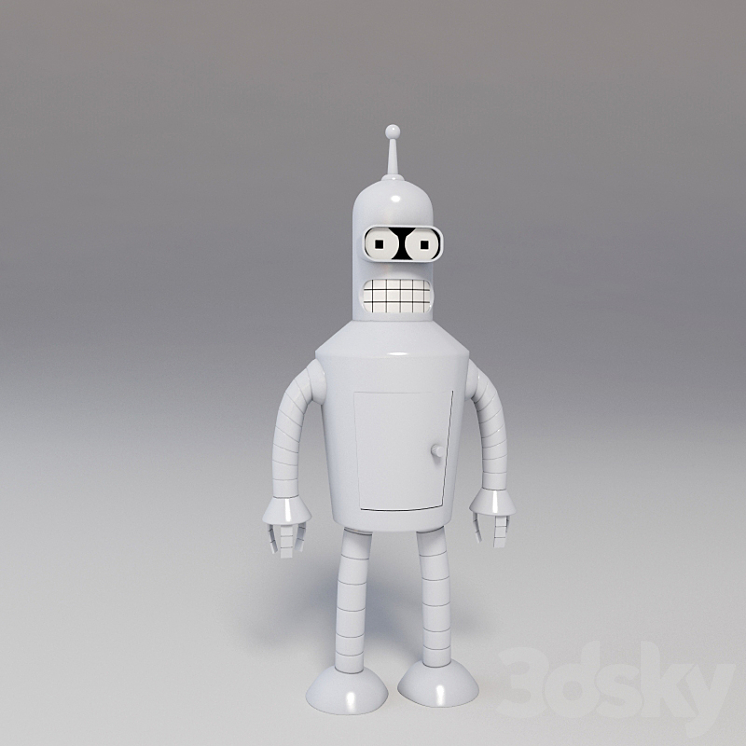 Bender - Toy - 3D model
