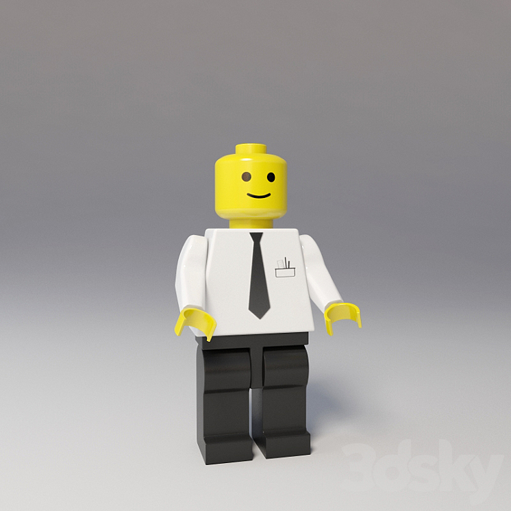 LEGO man - Toy - 3D model