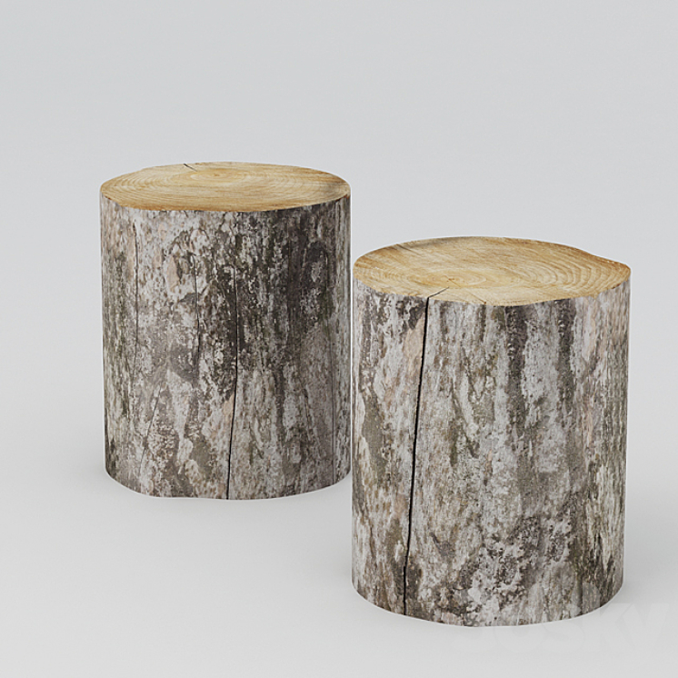 Tree Stump - Table - 3D model