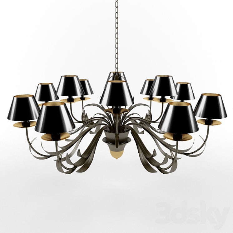 Lucienne Monique - Pendant light - 3D model