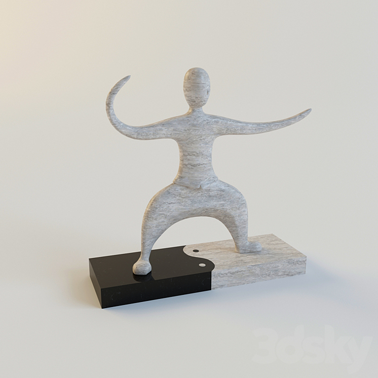 Decorative human figure - Other decorative objects - 3D model