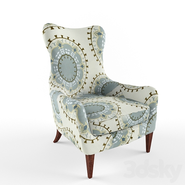 Chair Nikko Sam Moore - Arm chair - 3D model