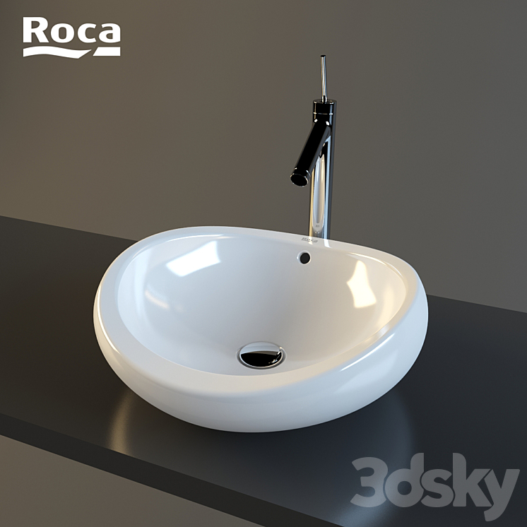 Sink ROCA Urbi 1 - Wash basin - 3D model