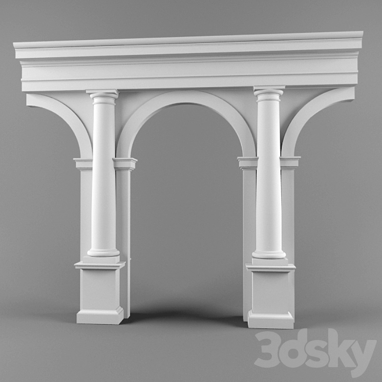 Tuscan order - Other - 3D model