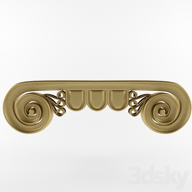 tag - Decorative plaster - 3D model