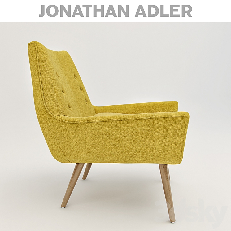 Jonathan Adler / Godfrey Chair - Arm chair - 3D model