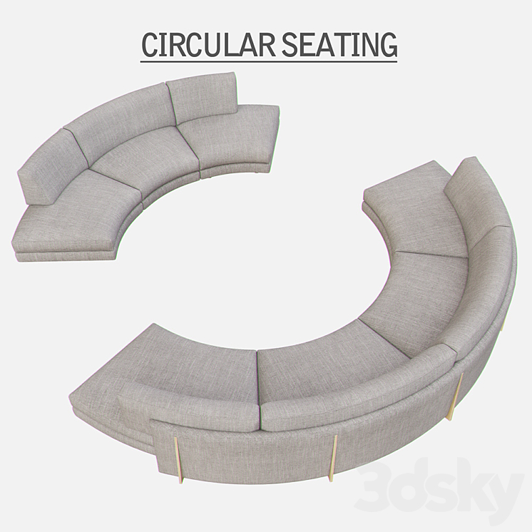 Circular Seating 3D Warehouse | atelier-yuwa.ciao.jp